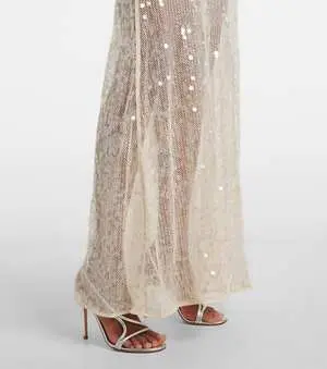 David Koma Sequined Gown