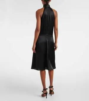 Nina Ricci Gathered Halterneck Mini Dress