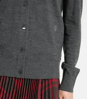 Burberry Wool Cardigan - Grey