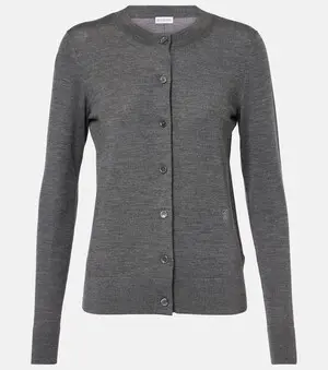 Burberry Burberry Wool Cardigan Grey