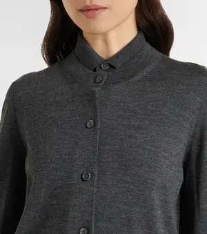 Burberry Wool Cardigan - Grey