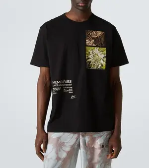 Dries Van Noten Printed Cotton Jersey T-shirt