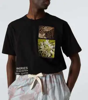 Dries Van Noten Printed Cotton Jersey T-shirt