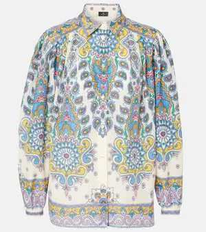 Etro Pointed Collar Shirts For Women