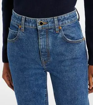 Khaite Vivian Bootcut Jeans