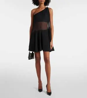 NENSI DOJAKA Daphne One-shoulder Minidress - Black