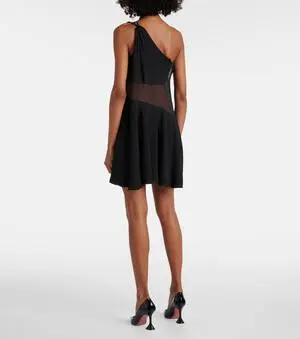 NENSI DOJAKA Daphne One-shoulder Minidress - Black