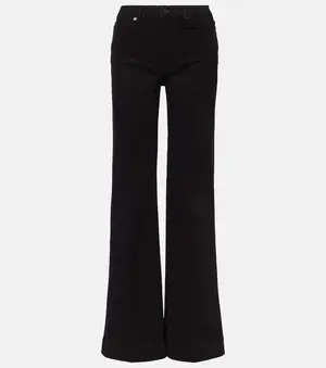 7 For All Mankind High-rise Straight Jeans