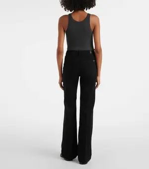 7 For All Mankind High-rise Straight Jeans