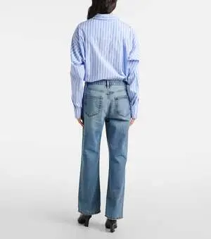 FRAME Le Jane Cropped Straight Leg Jeans