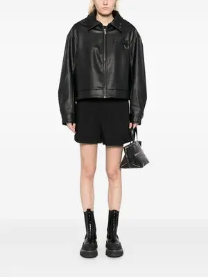 TEAM WANG DESIGN Choices Faux Leather Jacket