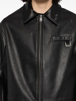 TEAM WANG DESIGN Choices Faux Leather Jacket