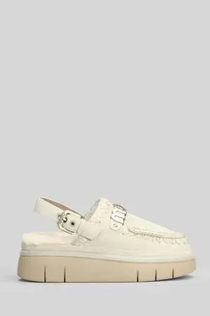 Mou Bounce Clog Slipper-Mule - Grey