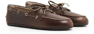 Miu Miu Boat Loafers - Brown