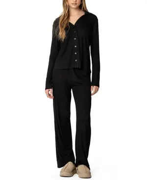 EDIKTED Justina Pants - Black