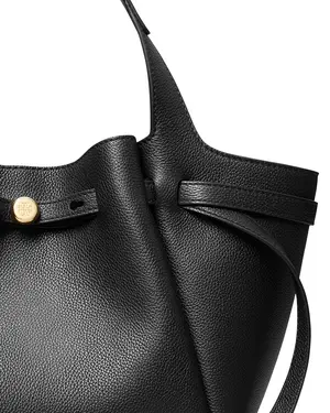 Tory Burch Small Romy Satchel - Black