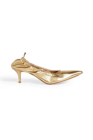 Gold Pumps