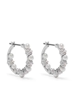 SWAROVSKI Matrix Drop Earrings - Silver