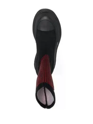 Alexander McQueen Tread Slick Sock Boot - Black