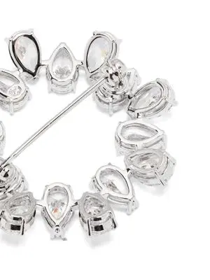 SWAROVSKI Matrix Brooch - Silver