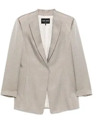 Giorgio Armani Jacquard Blazer