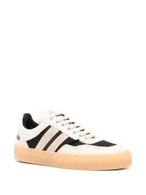 Moncler X Palm Angels Panelled Sneakers - Neutrals