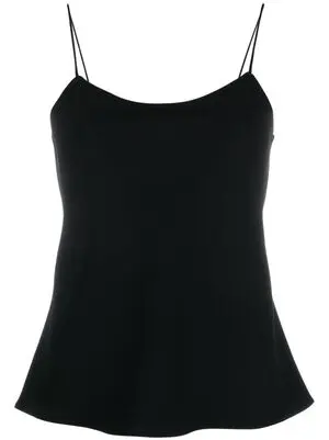 THE ROW Spaghetti-strap Tank Top - Black