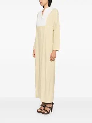 BAMBAH Hind Preppy Kaftan - Yellow