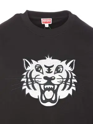 Kenzo Happy Tiger Embroidered Sweatshirt