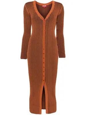 Brown Knit Dresses