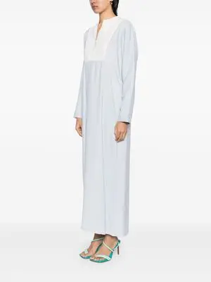 BAMBAH Hind Preppy Kaftan - Blue