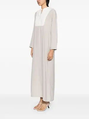 BAMBAH Hind Preppy Kaftan - Grey
