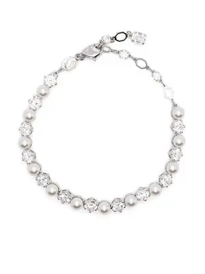 SWAROVSKI Matrix Tennis Bracelet - Silver