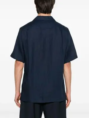 Dolce & Gabbana Logo-embroidered Shirt - Blue