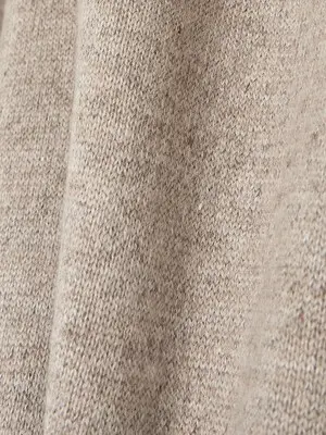 Loro Piana Linen And Cashmere-blend Tapered Pants - Neutrals