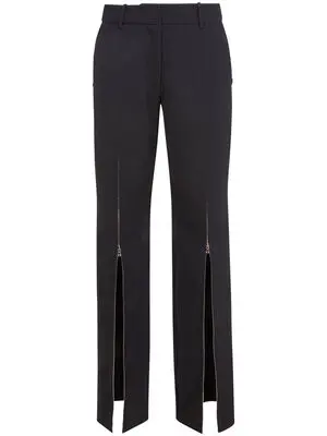 Fleur Du Mal Zip-up Split Trousers