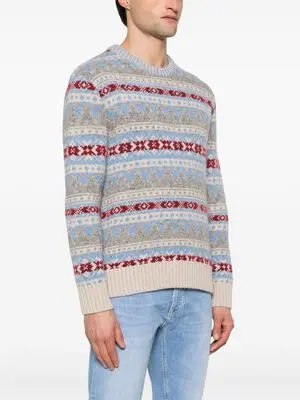 Gant Fair Isle Crew-neck Sweater