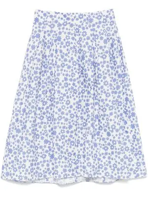 MARNI Marni Poplin Midi Skirt
