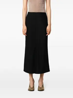 Ami A-line Midi Skirt