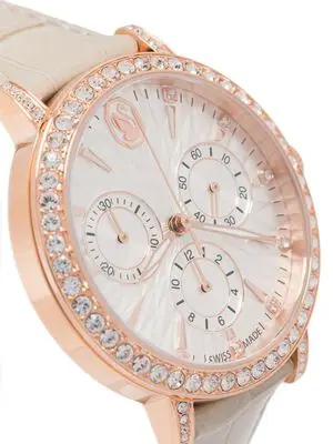 SWAROVSKI Matrix Tennis Chrono Watch 36mm - Neutrals