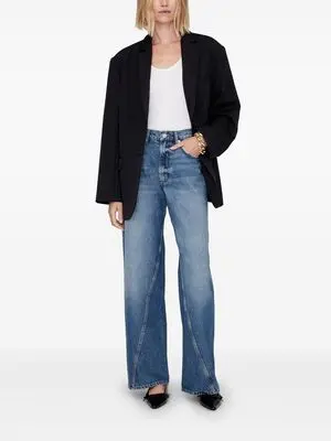 ANINE BING Brie Wide-leg Jeans