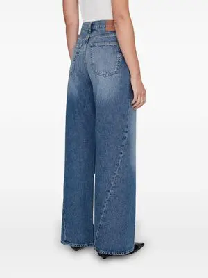 ANINE BING Brie Wide-leg Jeans