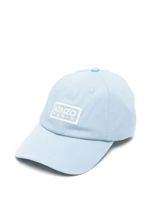 Kenzo Embroidered Logo Cap - Blue