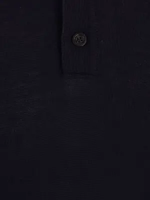 ROBERTO COLLINA Cotton Polo Shirt - Blue