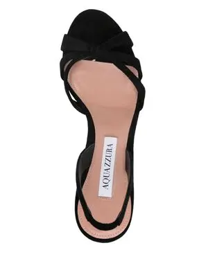 AQUAZZURA 85mm Tati Sandals - Black