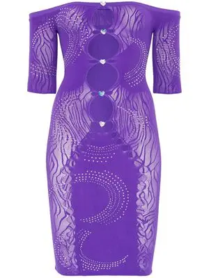 POSTER GIRL Alice Mini Dress - Purple