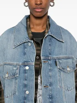 HAIKURE Denim Gilet - Blue