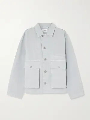 LEMAIRE Oversized Denim Chore Jacket - Blue