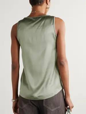 Brunello Cucinelli Bead-embellished Tank