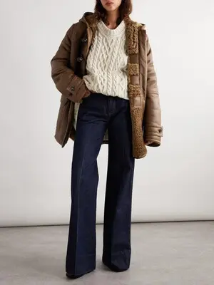Bottega Veneta Auckland Shearling Jacket